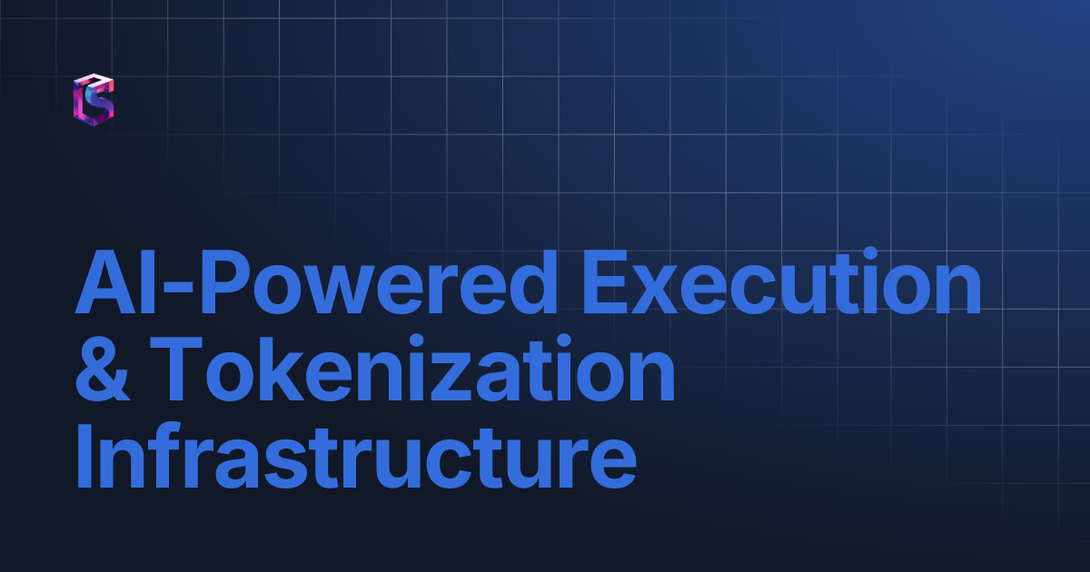 AI-Powered Execution & Tokenization Infrastructure | InSoBlokAI